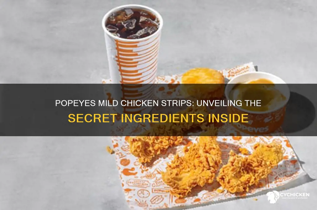 Popeyes Mild Chicken Strips: Unveiling The Secret Ingredients Inside ...