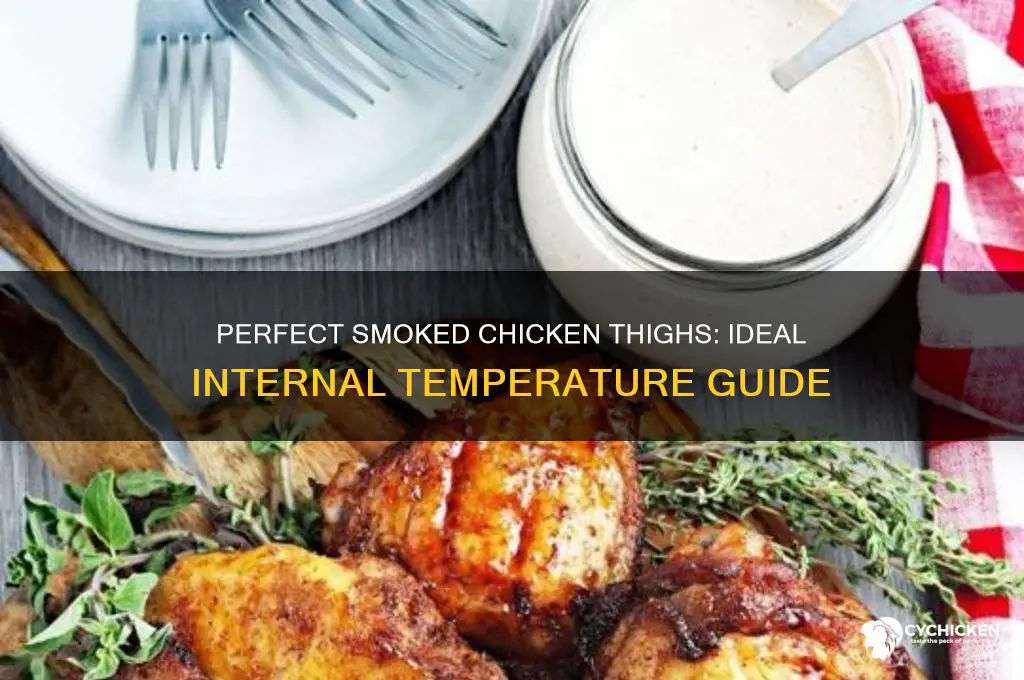 Perfect Smoked Chicken Thighs: Ideal Internal Temperature Guide | CyChicken