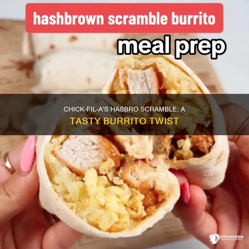 Chick-Fil-A's Hasbro Scramble: A Tasty Burrito Twist | CyChicken