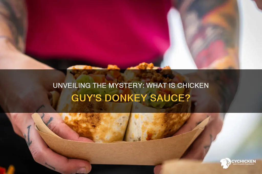 Unveiling The Mystery: What Is Chicken Guy's Donkey Sauce? | CyChicken