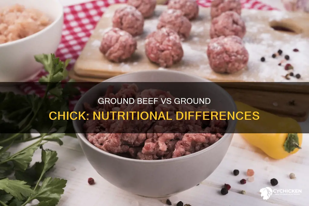 Ground Beef Vs Ground Chick: Nutritional Differences | CyChicken