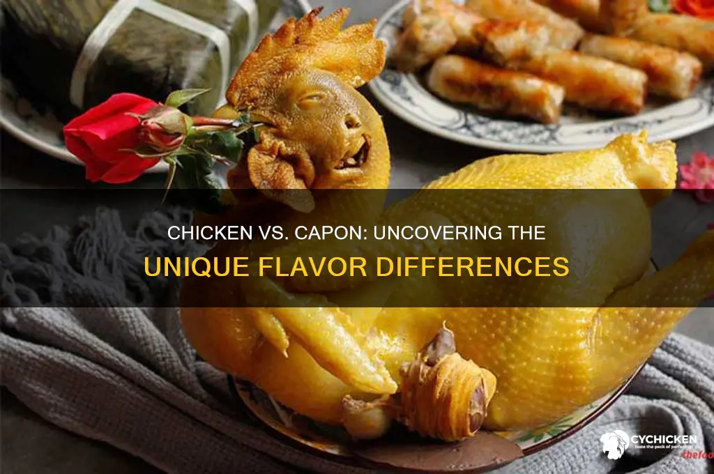 Chicken Vs. Capon: Uncovering The Unique Flavor Differences | CyChicken