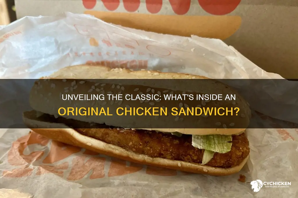 Unveiling The Classic: What's Inside An Original Chicken Sandwich ...