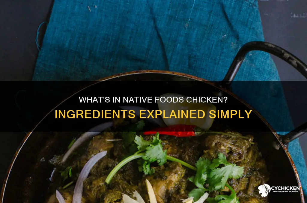 What's In Native Foods Chicken? Ingredients Explained Simply | CyChicken