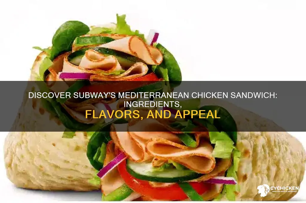 Discover Subway's Mediterranean Chicken Sandwich: Ingredients, Flavors ...