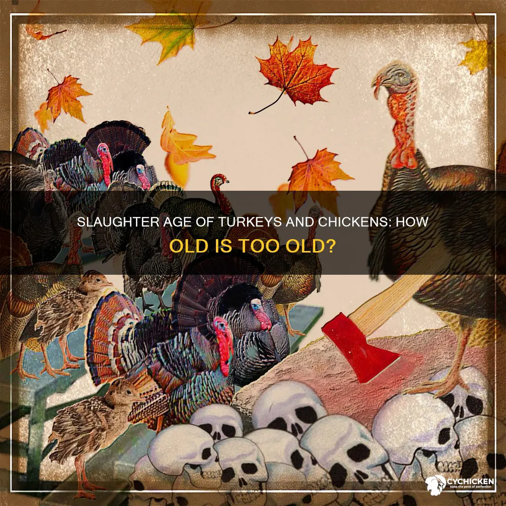Slaughter Age Of Turkeys And Chickens: How Old Is Too Old? | CyChicken
