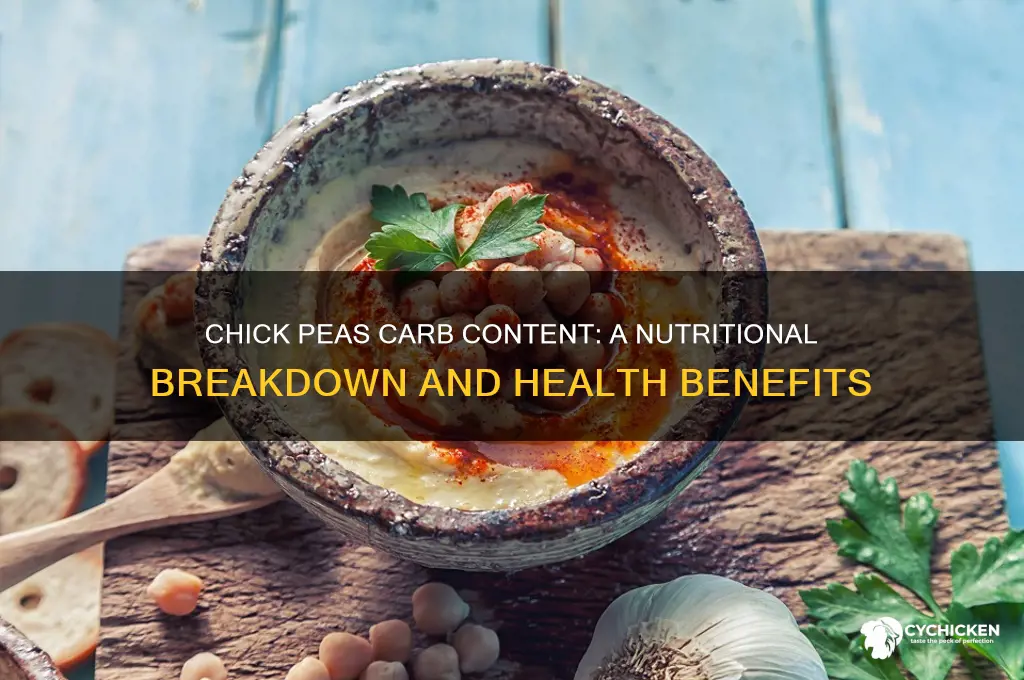 Chick Peas Carb Content: A Nutritional Breakdown And Health Benefits ...