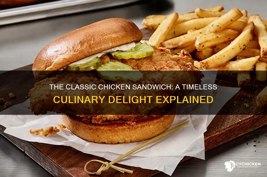 The Classic Chicken Sandwich: A Timeless Culinary Delight Explained ...