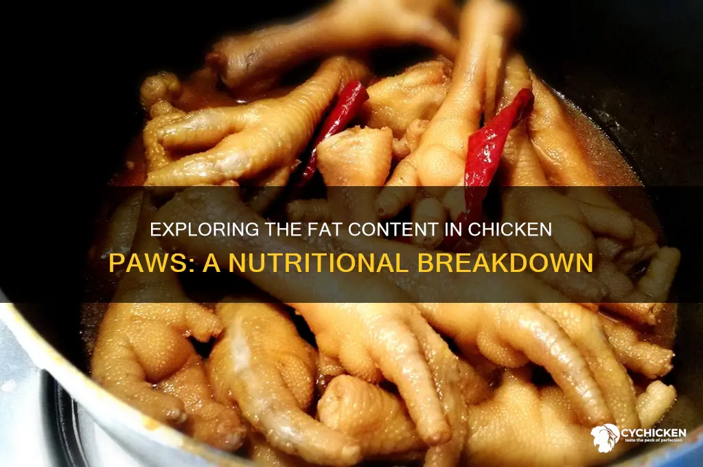 Exploring The Fat Content In Chicken Paws: A Nutritional Breakdown ...