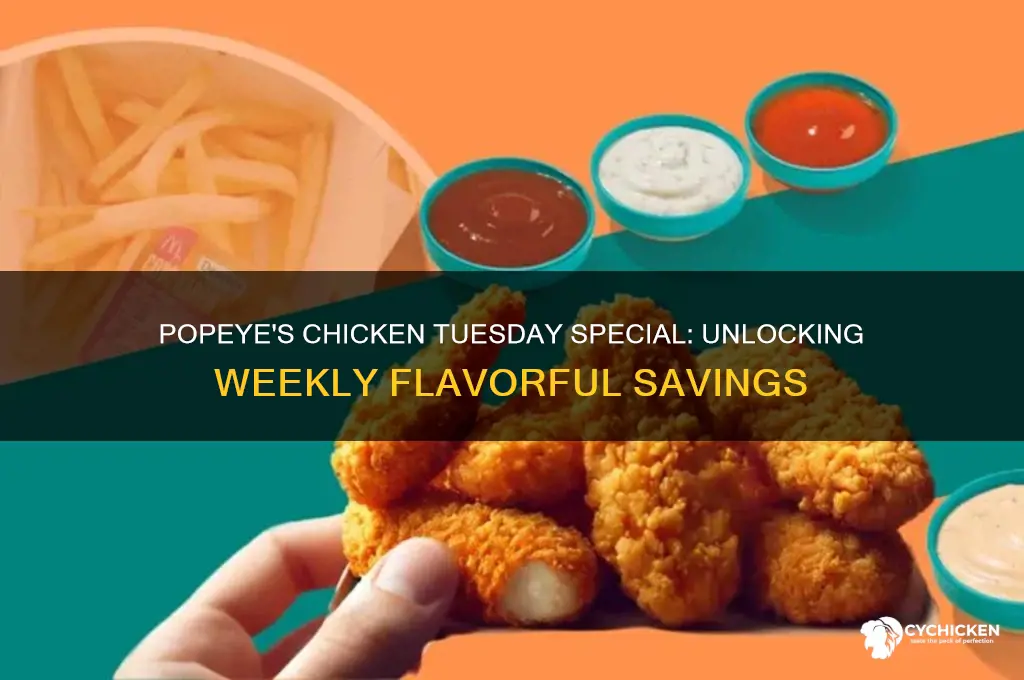 Popeye's Chicken Tuesday Special: Unlocking Weekly Flavorful Savings ...