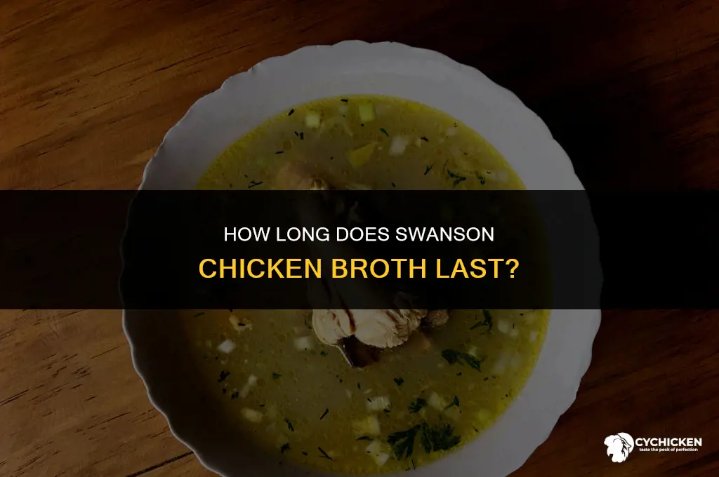 How Long Does Swanson Chicken Broth Last? | CyChicken