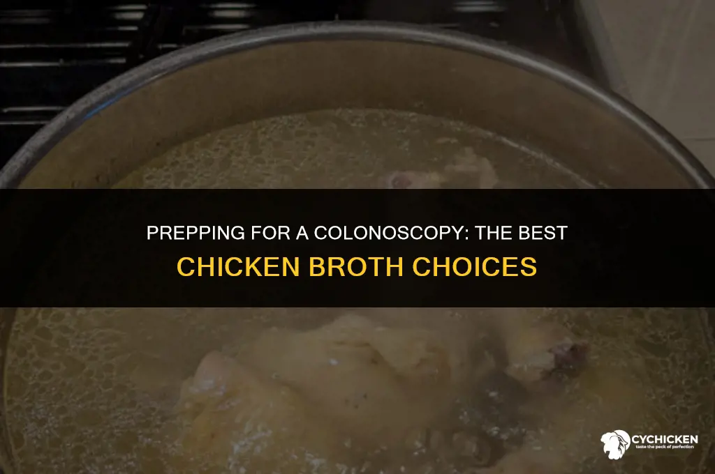 Prepping For A Colonoscopy: The Best Chicken Broth Choices | CyChicken