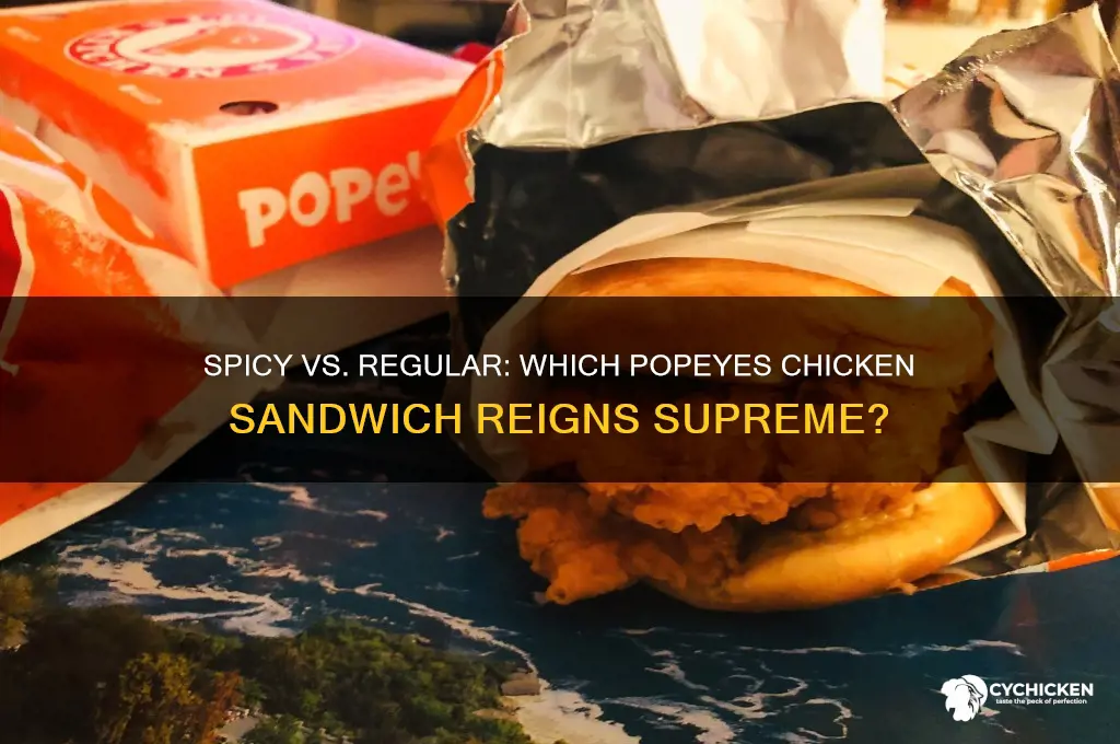 Spicy Vs. Regular: Which Popeyes Chicken Sandwich Reigns Supreme ...