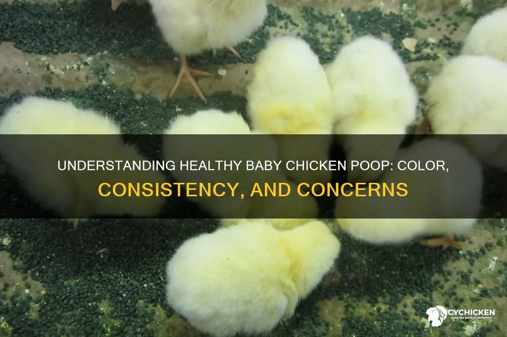 Understanding Healthy Baby Chicken Poop: Color, Consistency, And ...