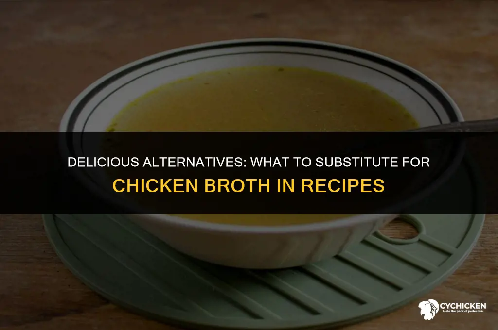 Delicious Alternatives: What To Substitute For Chicken Broth In Recipes ...