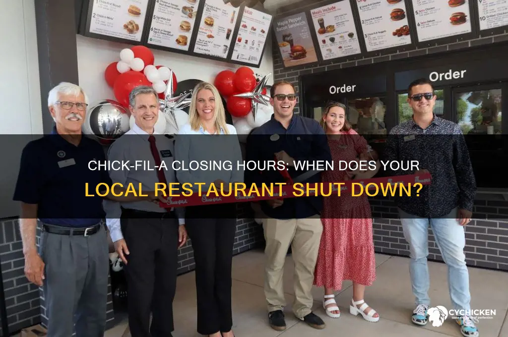 Chick-Fil-A Closing Hours: When Does Your Local Restaurant Shut Down ...