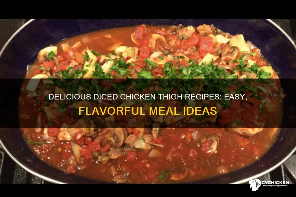 Delicious Diced Chicken Thigh Recipes: Easy, Flavorful Meal Ideas ...