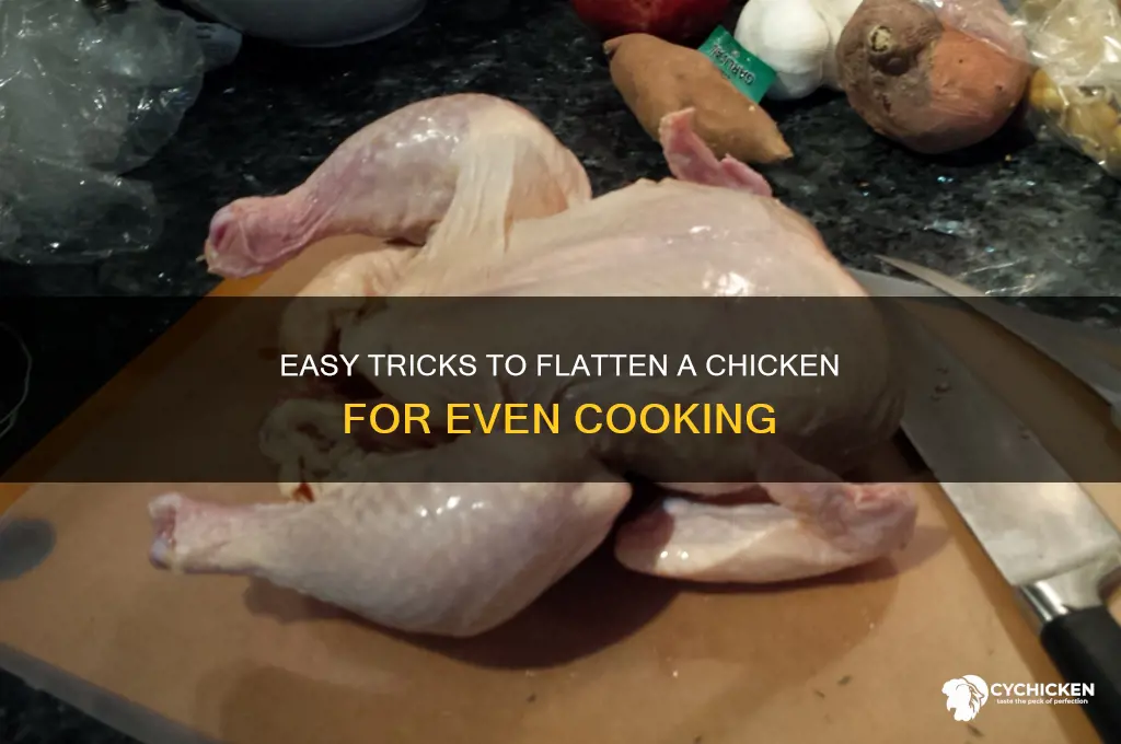 Easy Tricks To Flatten A Chicken For Even Cooking | CyChicken