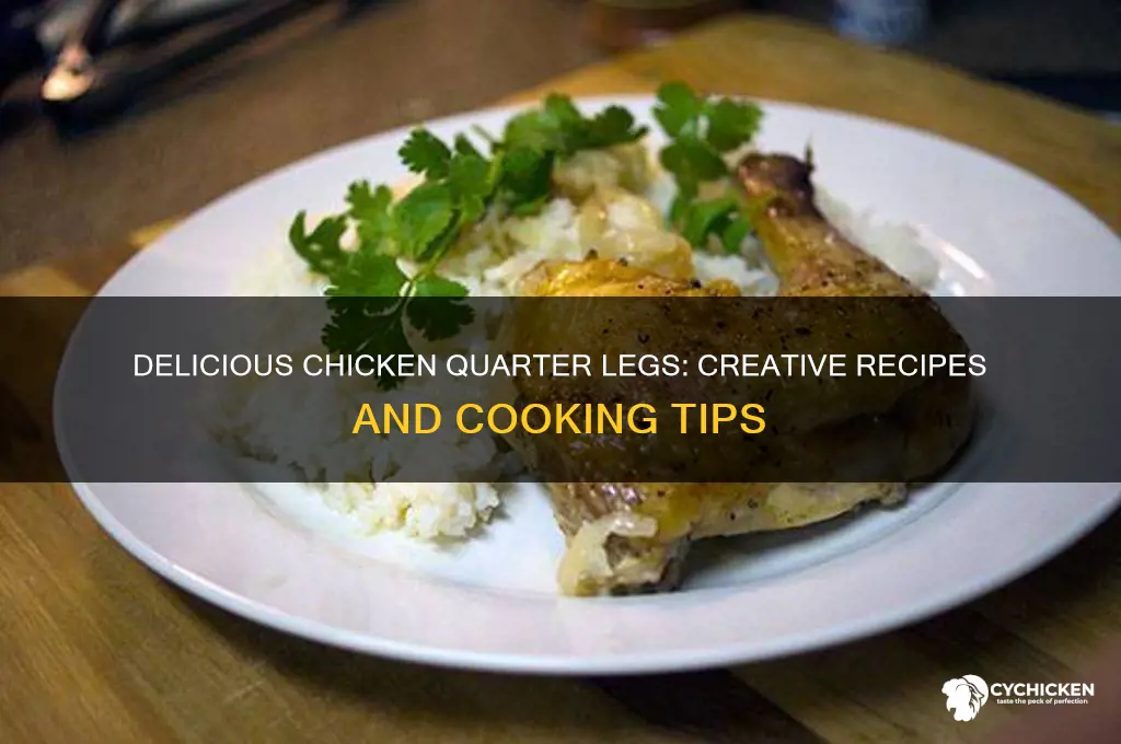 Delicious Chicken Quarter Legs: Creative Recipes And Cooking Tips ...