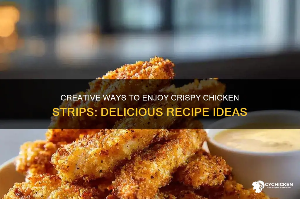 Creative Ways To Enjoy Crispy Chicken Strips: Delicious Recipe Ideas ...