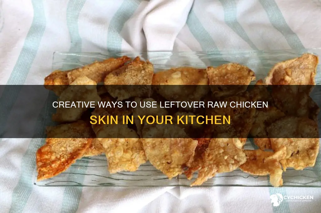 Creative Ways To Use Leftover Raw Chicken Skin In Your Kitchen | CyChicken