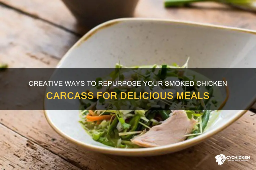 Creative Ways To Repurpose Your Smoked Chicken Carcass For Delicious ...