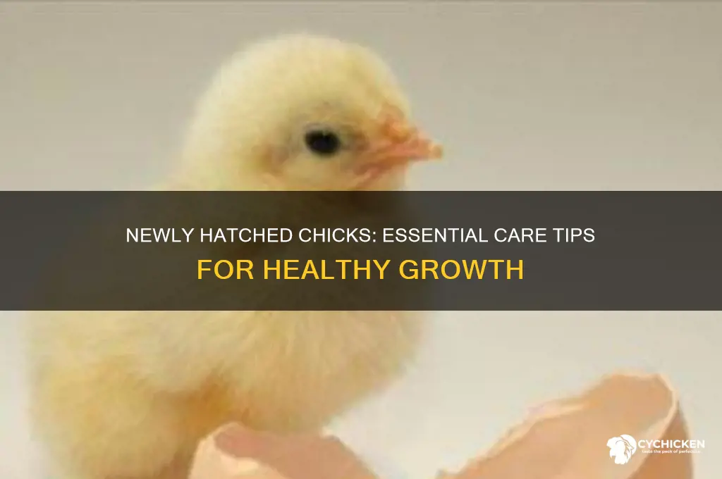 Newly Hatched Chicks: Essential Care Tips For Healthy Growth | CyChicken