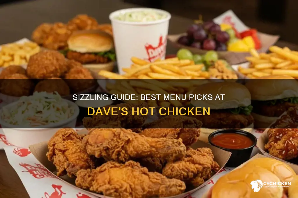 Sizzling Guide: Best Menu Picks At Dave's Hot Chicken | CyChicken