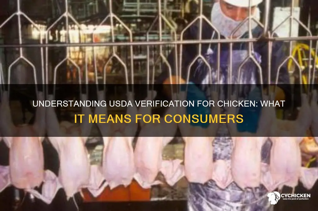 Understanding Usda Verification For Chicken: What It Means For ...