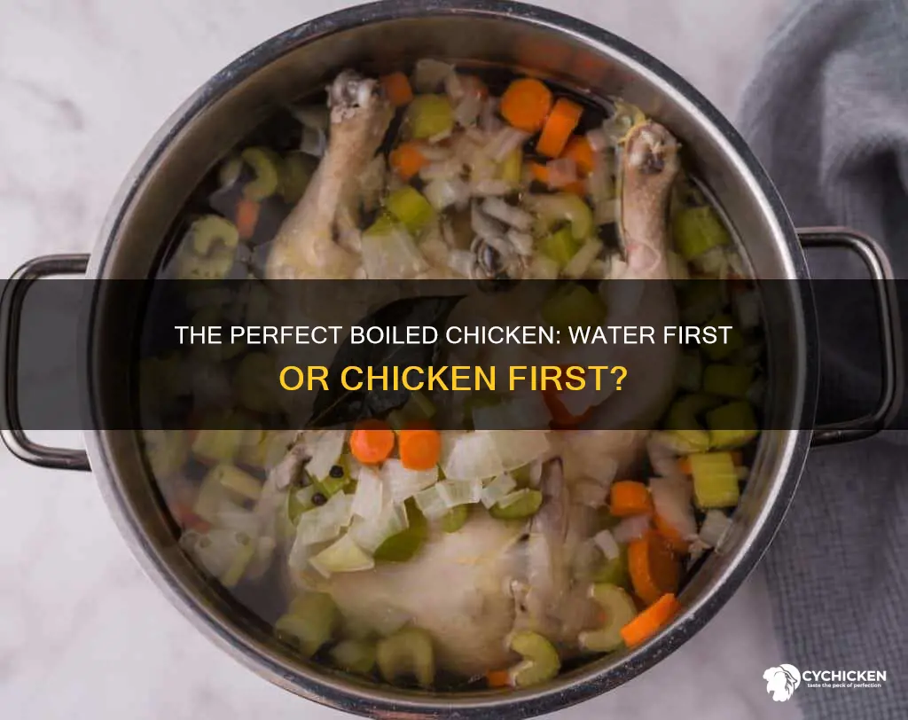The Perfect Boiled Chicken: Water First Or Chicken First? | CyChicken