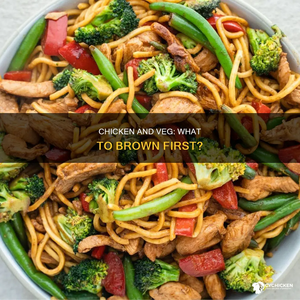 Chicken And Veg: What To Brown First? | CyChicken