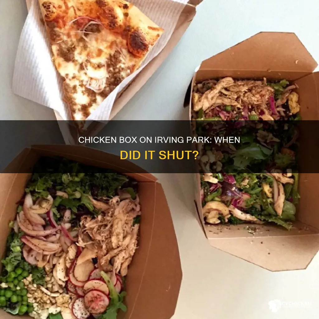 Chicken Box On Irving Park: When Did It Shut? | CyChicken