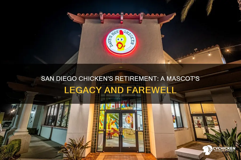 San Diego Chicken's Retirement: A Mascot's Legacy And Farewell | CyChicken