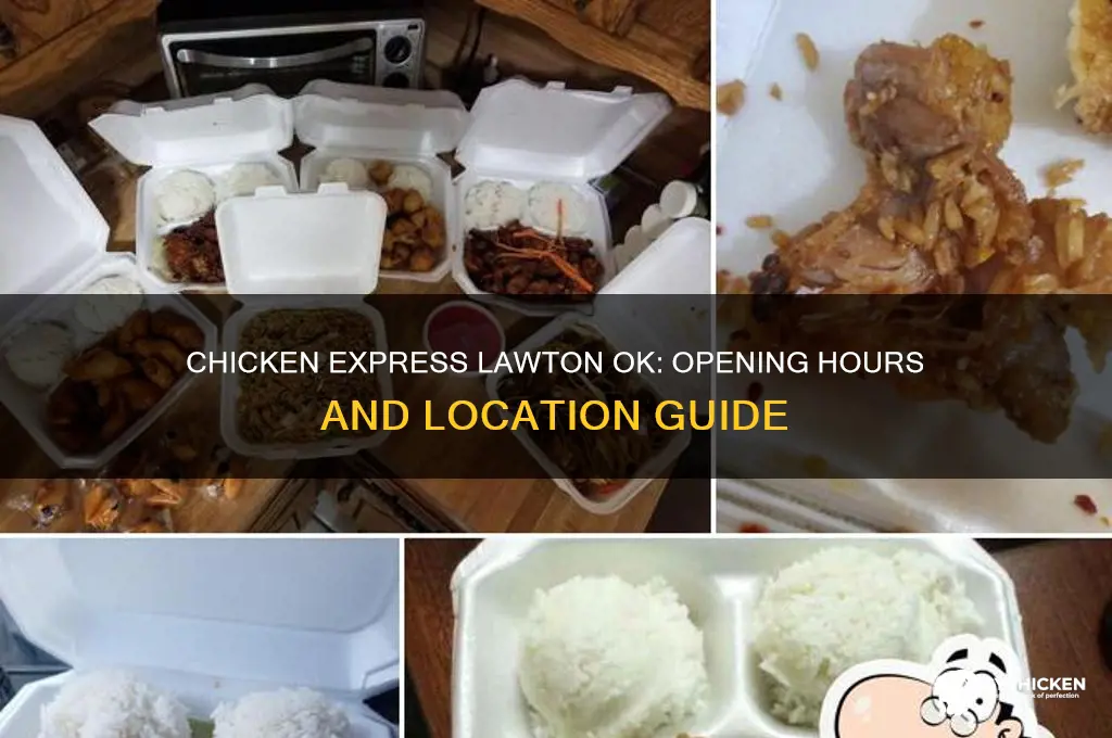 Chicken Express Lawton Ok: Opening Hours And Location Guide | CyChicken