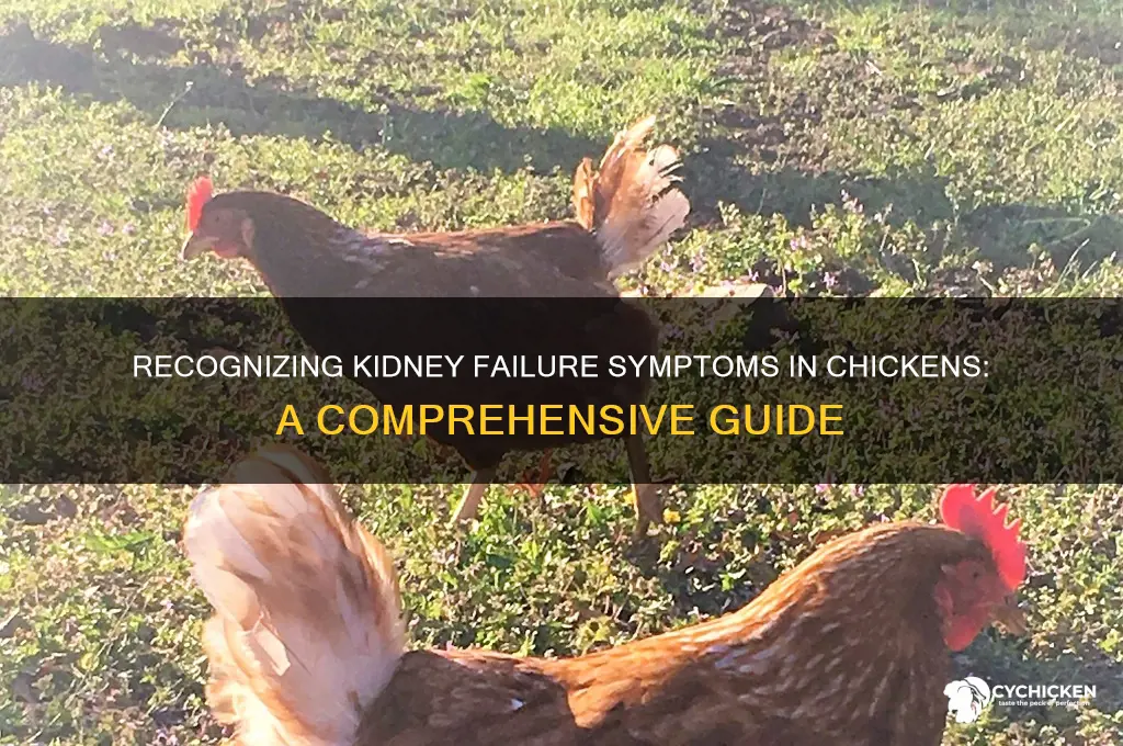 Recognizing Kidney Failure Symptoms In Chickens: A Comprehensive Guide ...