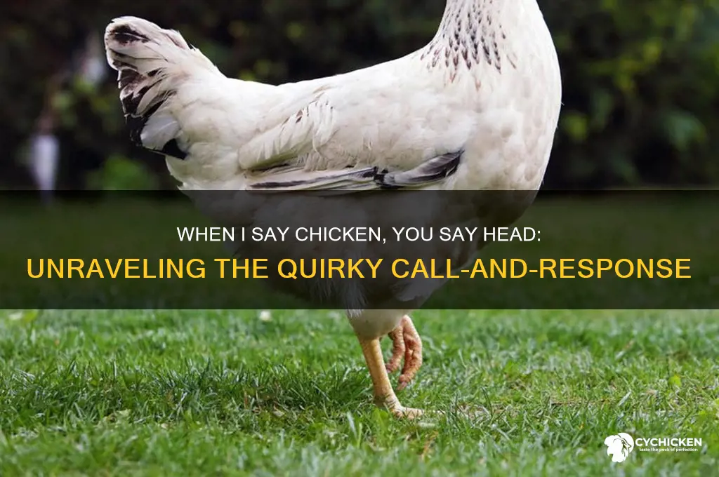 When I Say Chicken, You Say Head: Unraveling The Quirky Call-And ...