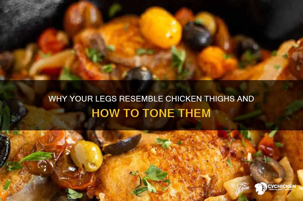 Why Your Legs Resemble Chicken Thighs And How To Tone Them | CyChicken