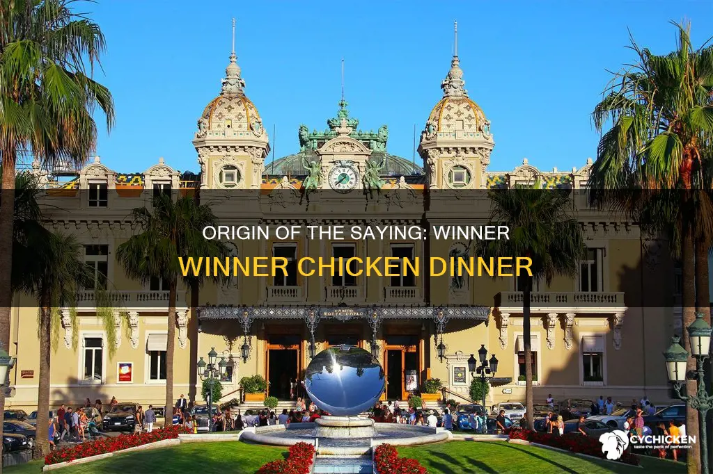 Origin Of The Saying: Winner Winner Chicken Dinner | CyChicken