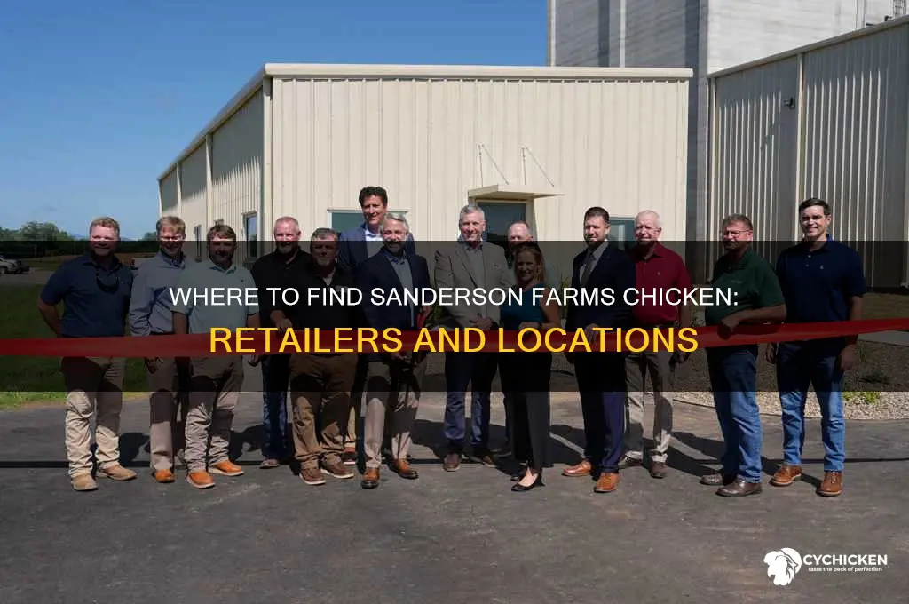 Where To Find Sanderson Farms Chicken: Retailers And Locations | CyChicken