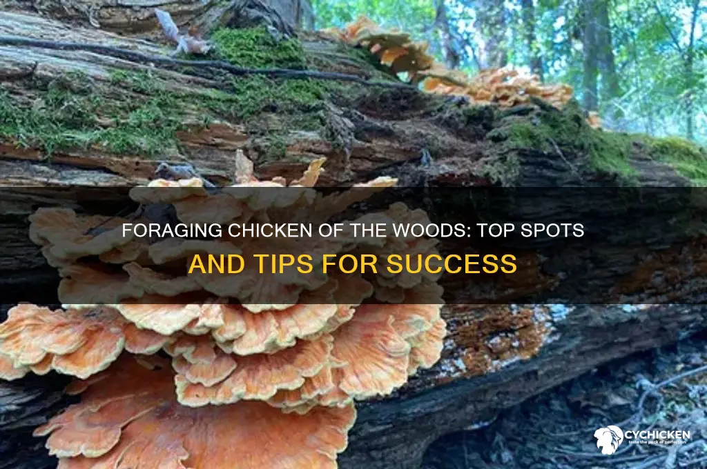 Foraging Chicken Of The Woods: Top Spots And Tips For Success | CyChicken