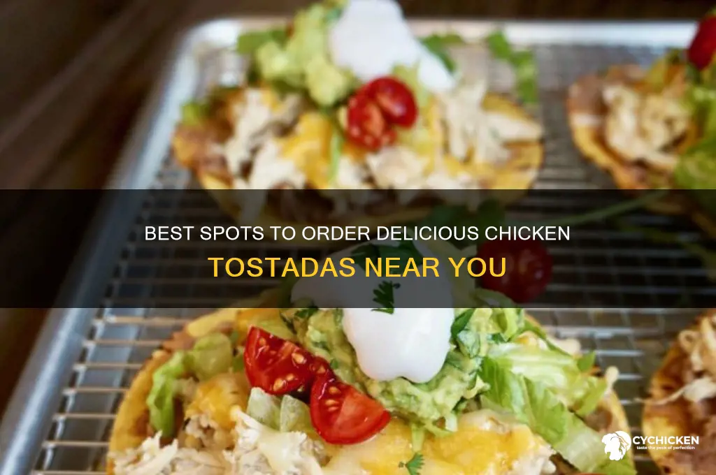 Best Spots To Order Delicious Chicken Tostadas Near You | CyChicken