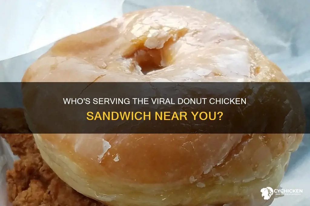 Who's Serving The Viral Donut Chicken Sandwich Near You? | CyChicken