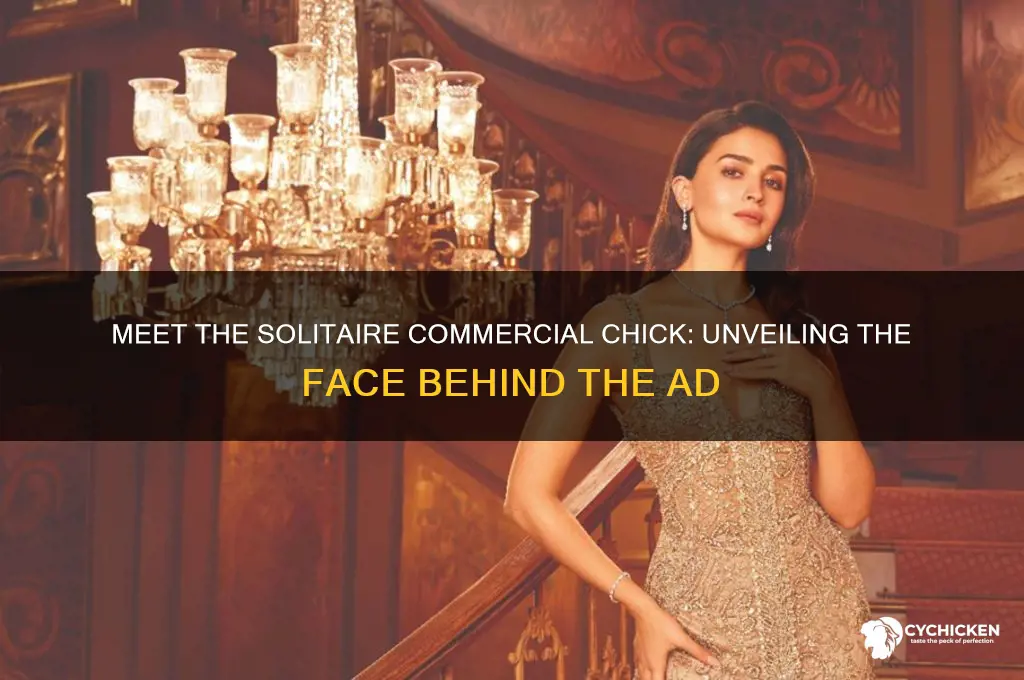 Meet The Solitaire Commercial Chick: Unveiling The Face Behind The Ad ...