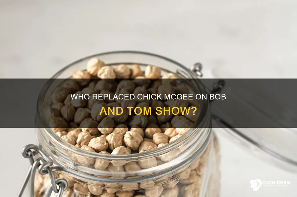 Who Replaced Chick Mcgee On Bob And Tom Show? | CyChicken