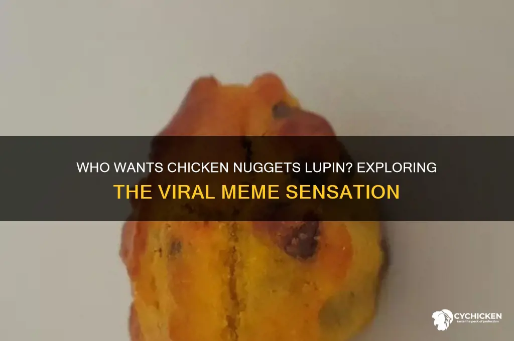 Who Wants Chicken Nuggets Lupin? Exploring The Viral Meme Sensation ...