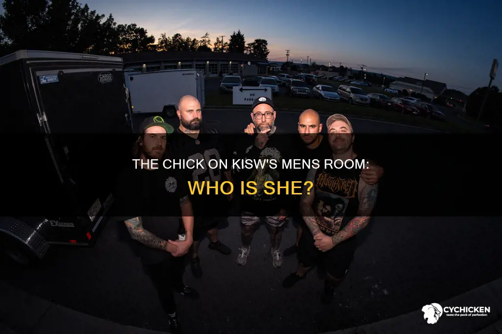 The Chick On Kisw's Mens Room: Who Is She? | CyChicken