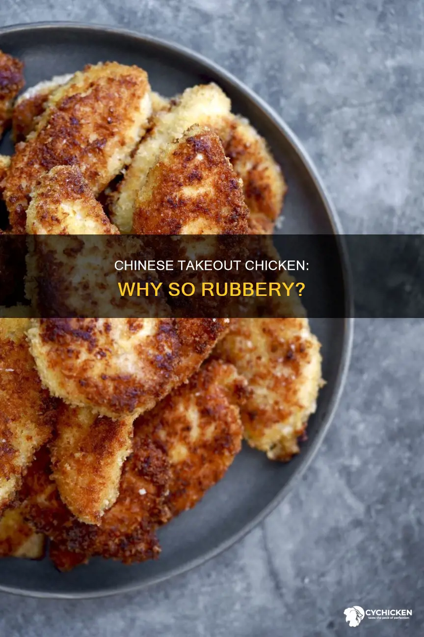 Chinese Takeout Chicken: Why So Rubbery? | CyChicken