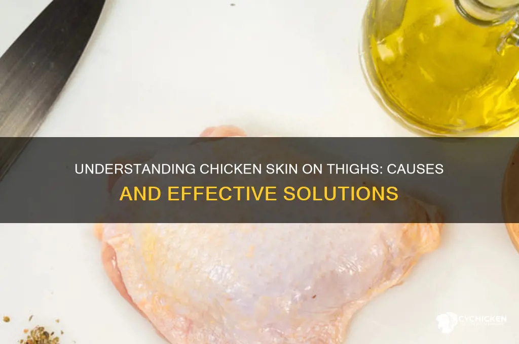 Understanding Chicken Skin On Thighs: Causes And Effective Solutions ...