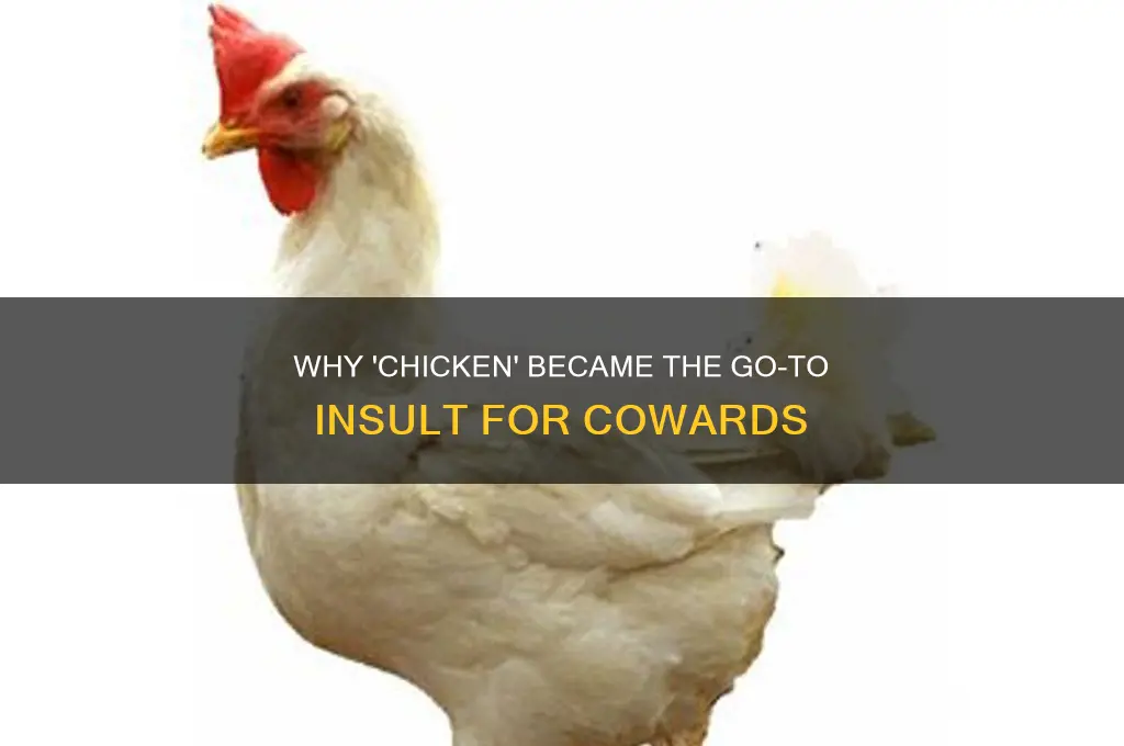 Why 'Chicken' Became The Go-To Insult For Cowards | CyChicken
