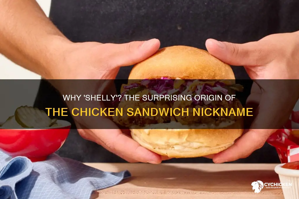 Why 'Shelly'? The Surprising Origin Of The Chicken Sandwich Nickname ...